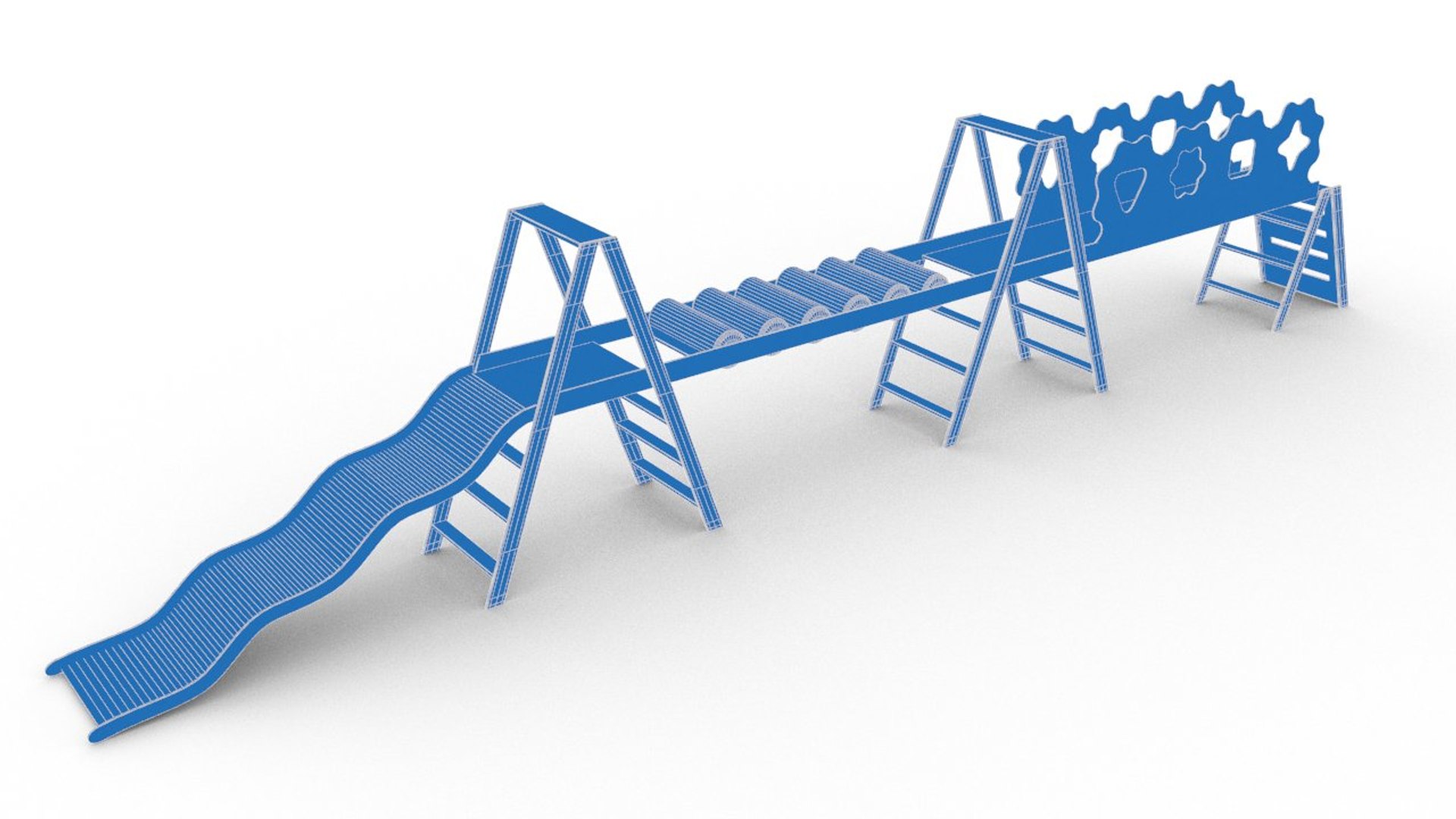 Playground Slide Play 3D Model - TurboSquid 1414941