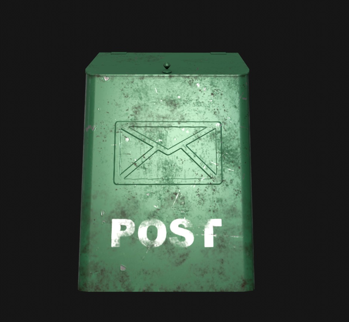 3D Semi-stylized Mailboxes Model - TurboSquid 2311243