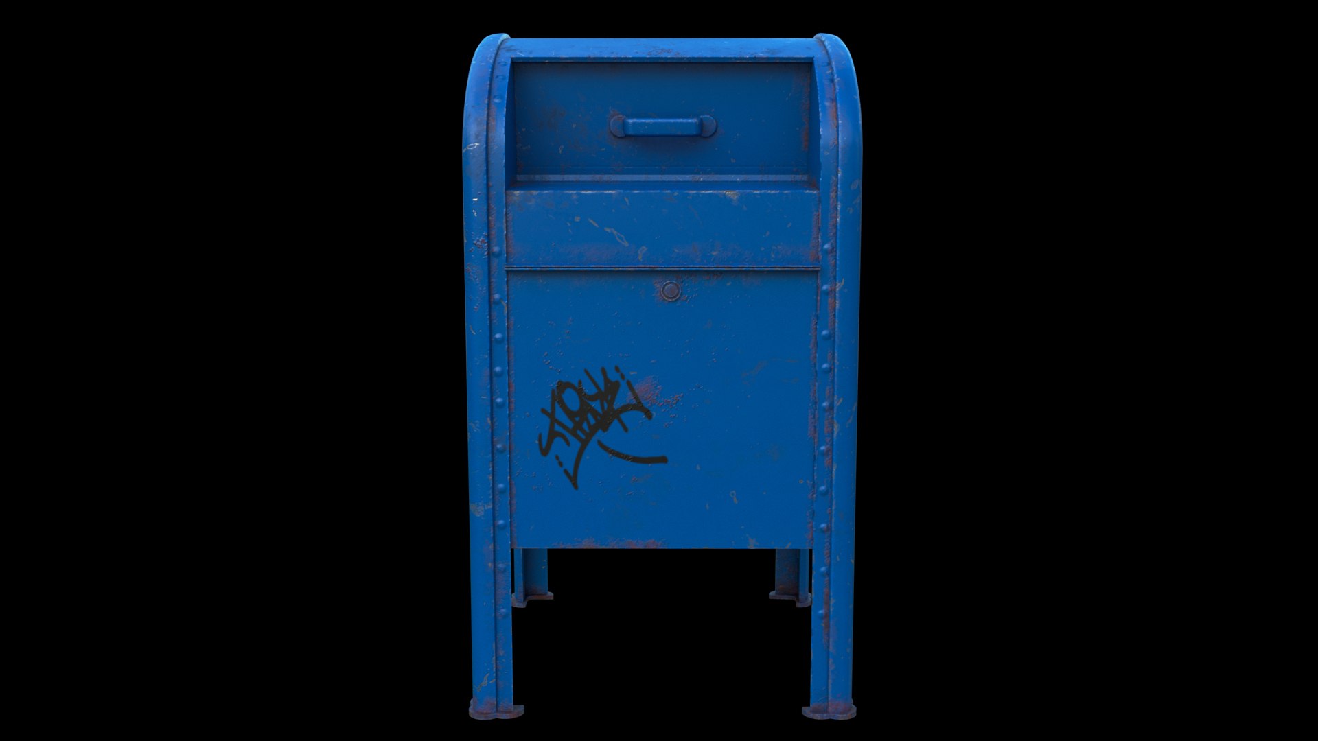 3D Semi-stylized Mailboxes Model - TurboSquid 2311243