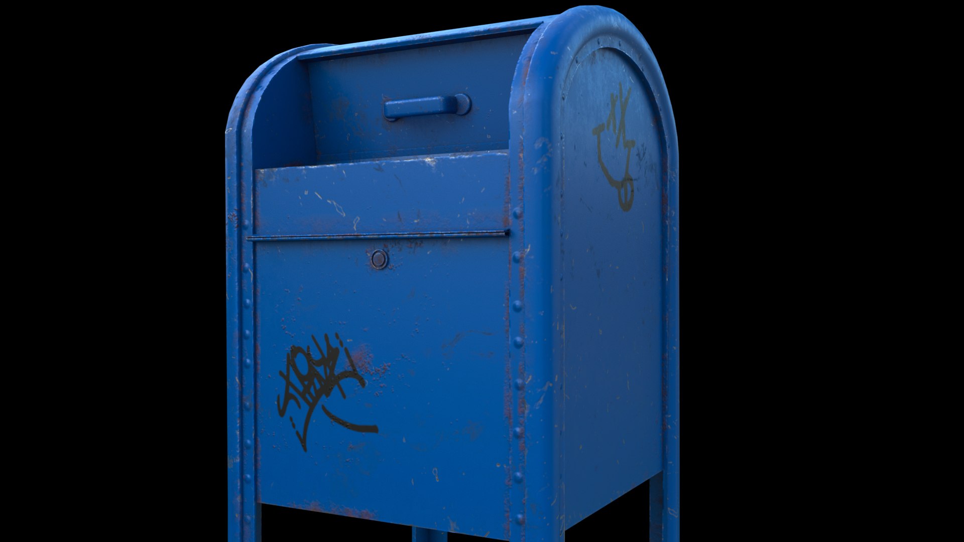 3D Semi-stylized Mailboxes Model - TurboSquid 2311243