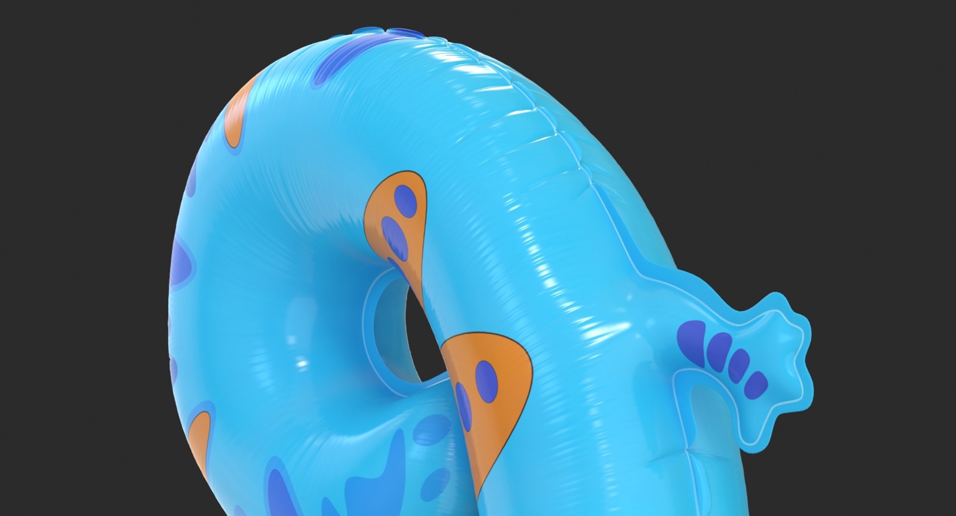 Balloon number 3D model - TurboSquid 1320145