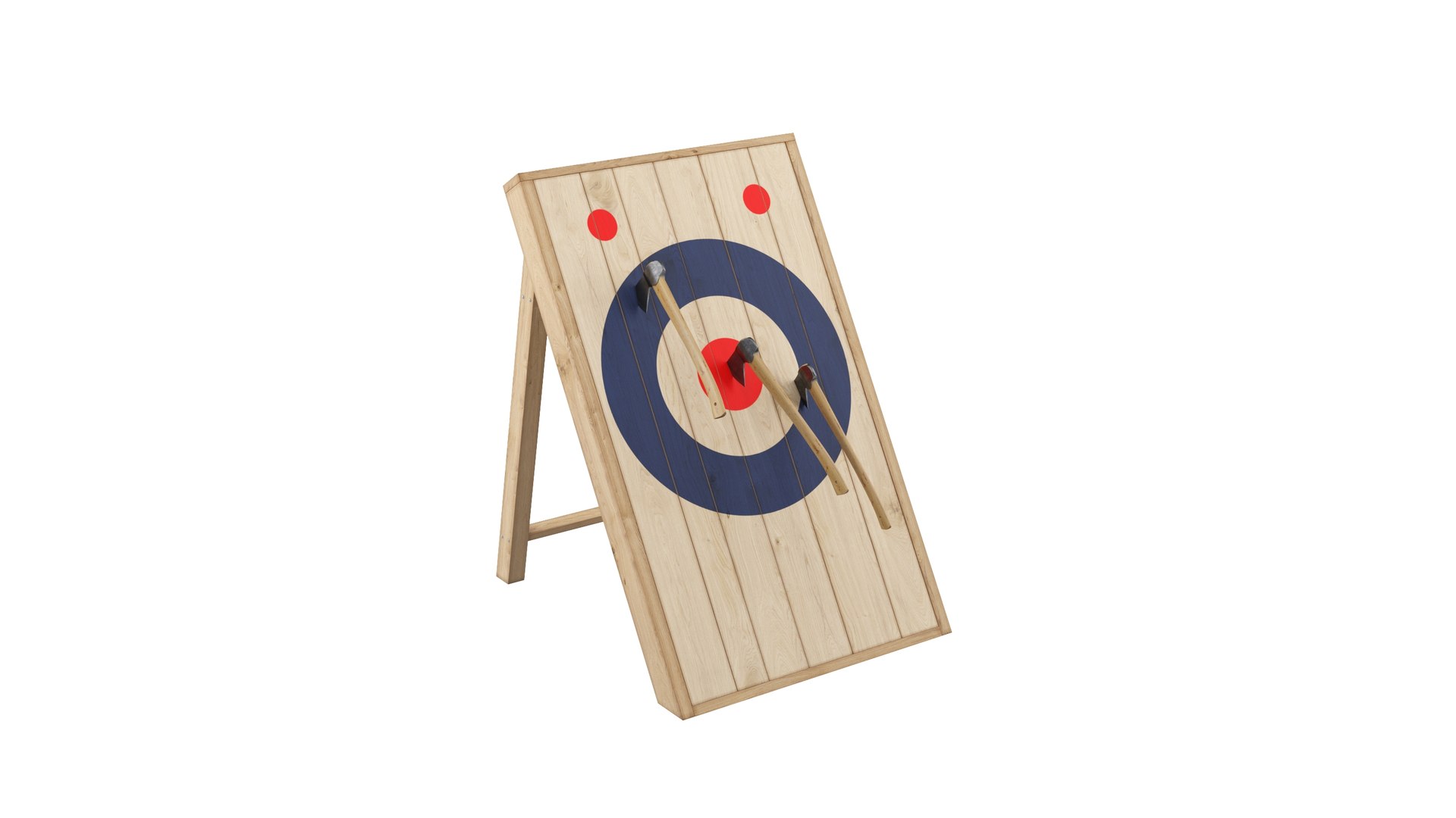 3D Target With Axes - TurboSquid 2038429