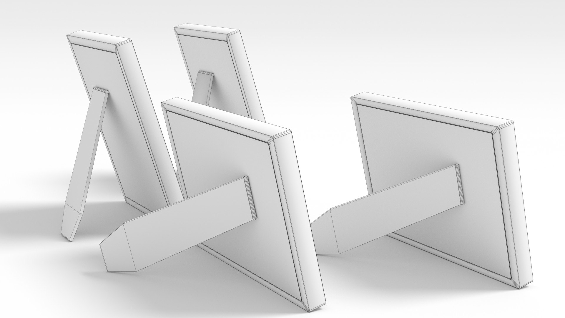 3d Model Of Generic Frames Photo