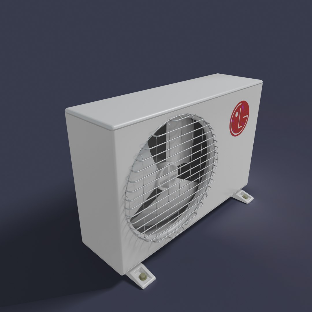 3d Conditioner Outdoor Unit Model
