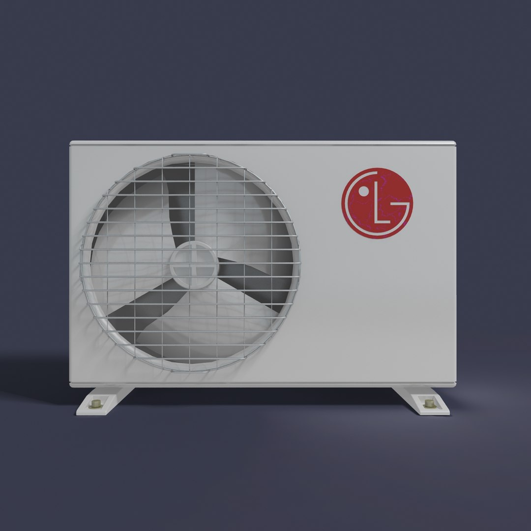 3d Conditioner Outdoor Unit Model