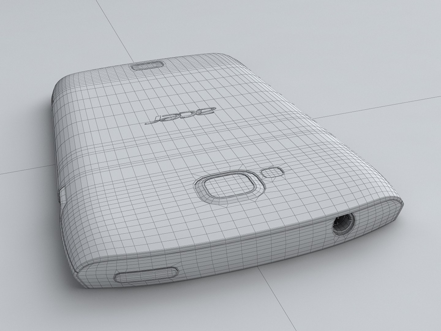 acer cloudmobile s500 mobile phone 3d model