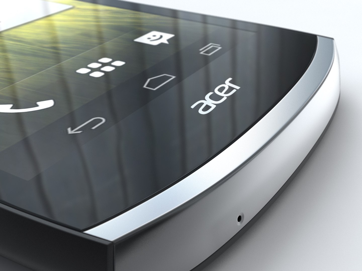 acer cloudmobile s500 mobile phone 3d model