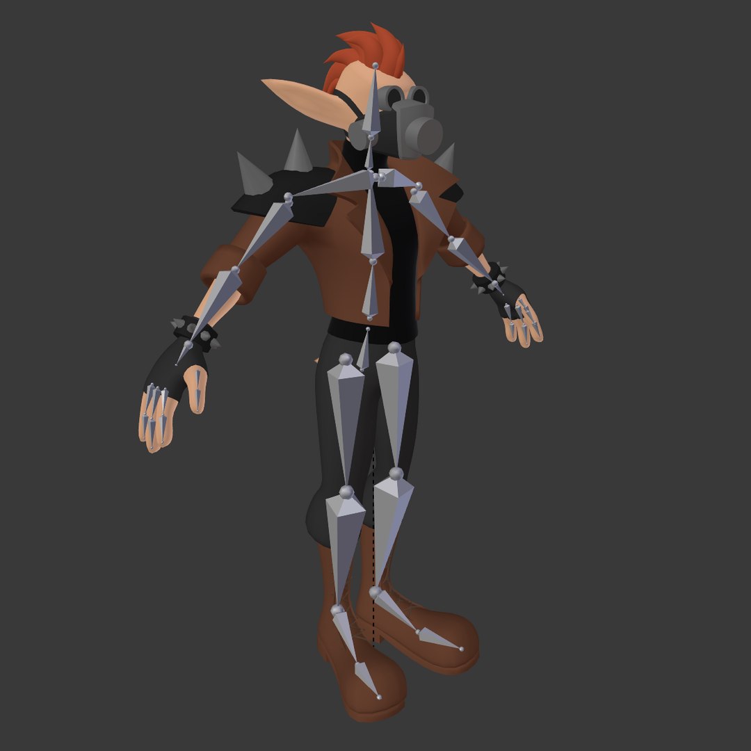 Rat Biker Rig 3D - TurboSquid 1194533