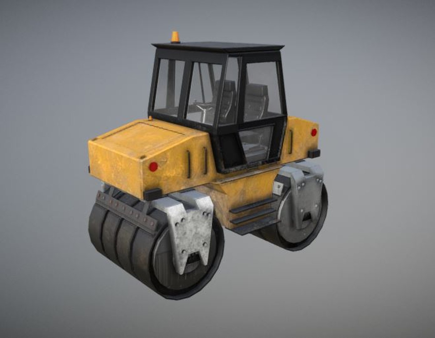 3D Asphalt Rolling Machine - TurboSquid 1221394