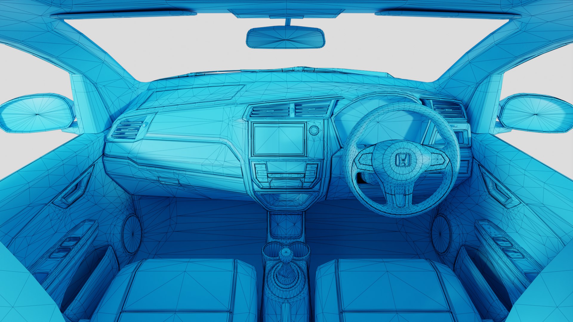 Honda Brio Satya 2020 With Interior HQ Low Poly 3D Model - TurboSquid ...