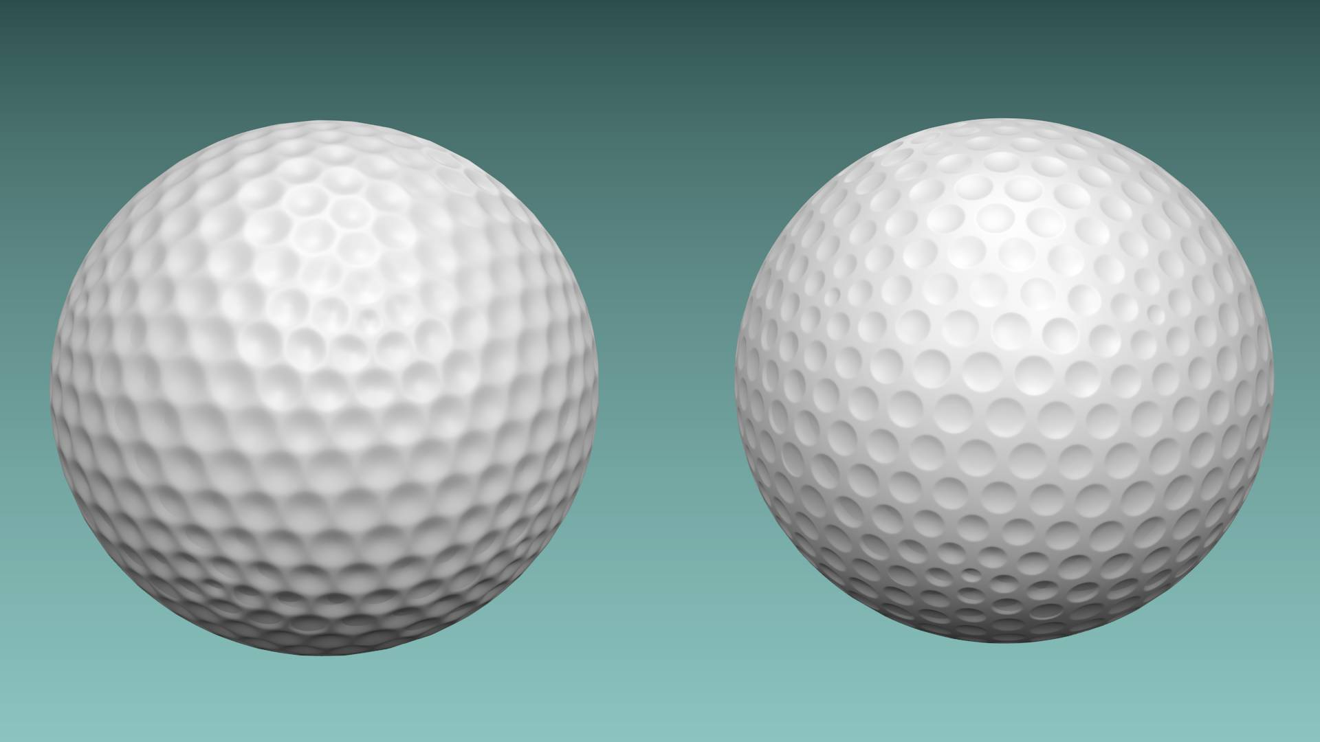 Golf Ball 3d Model