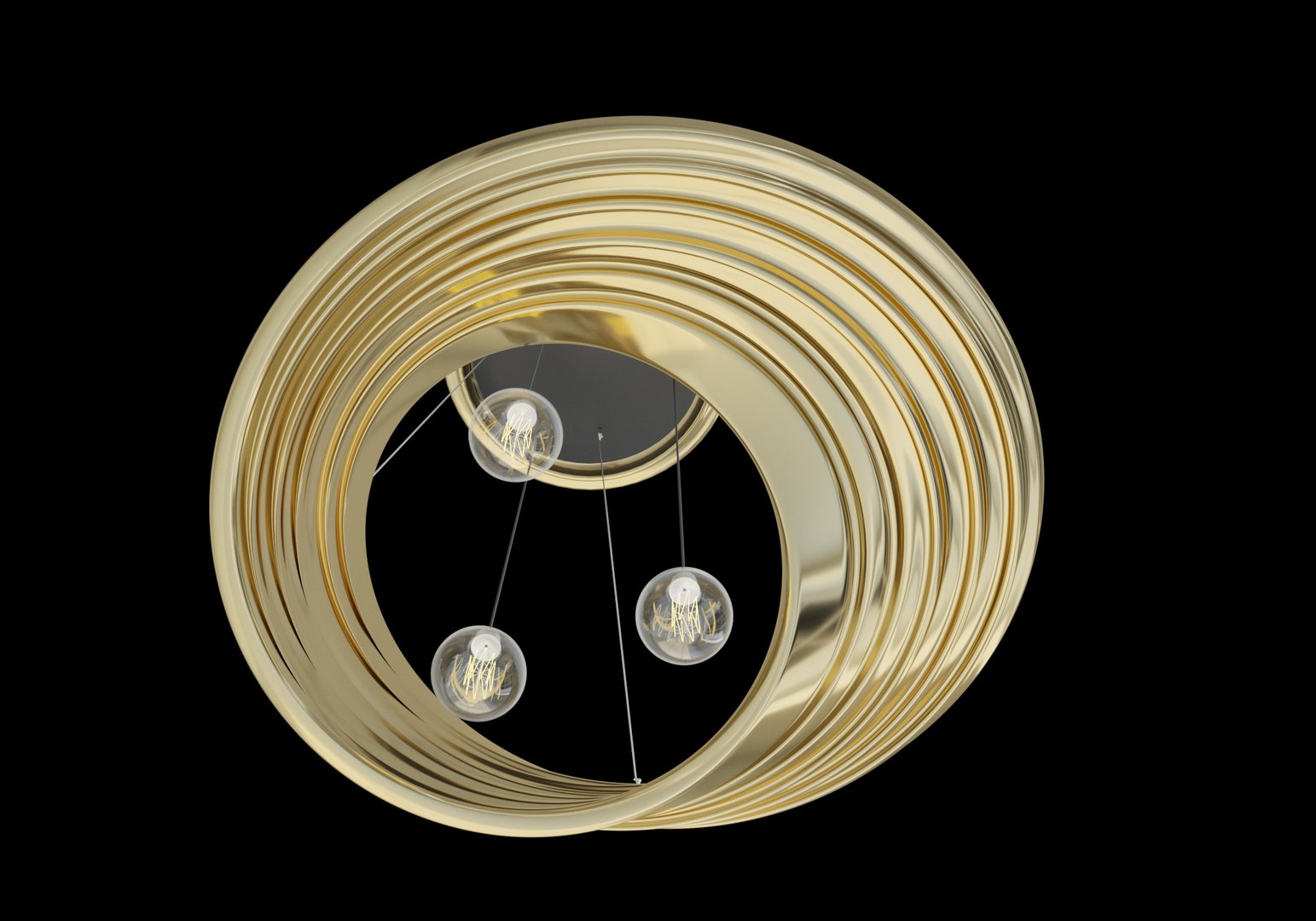 3D mobius strip lamp interior - TurboSquid 1477359