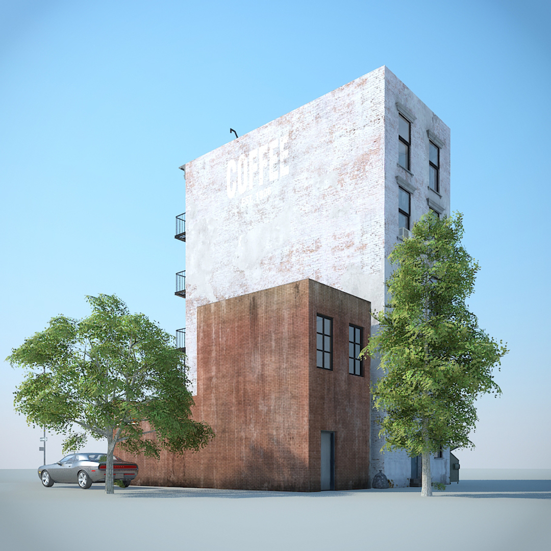 3d model new york manhattan style