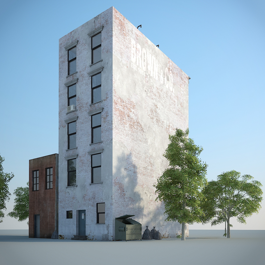 3d model new york manhattan style