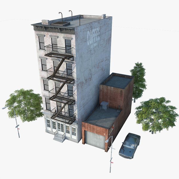 3d model new york manhattan style
