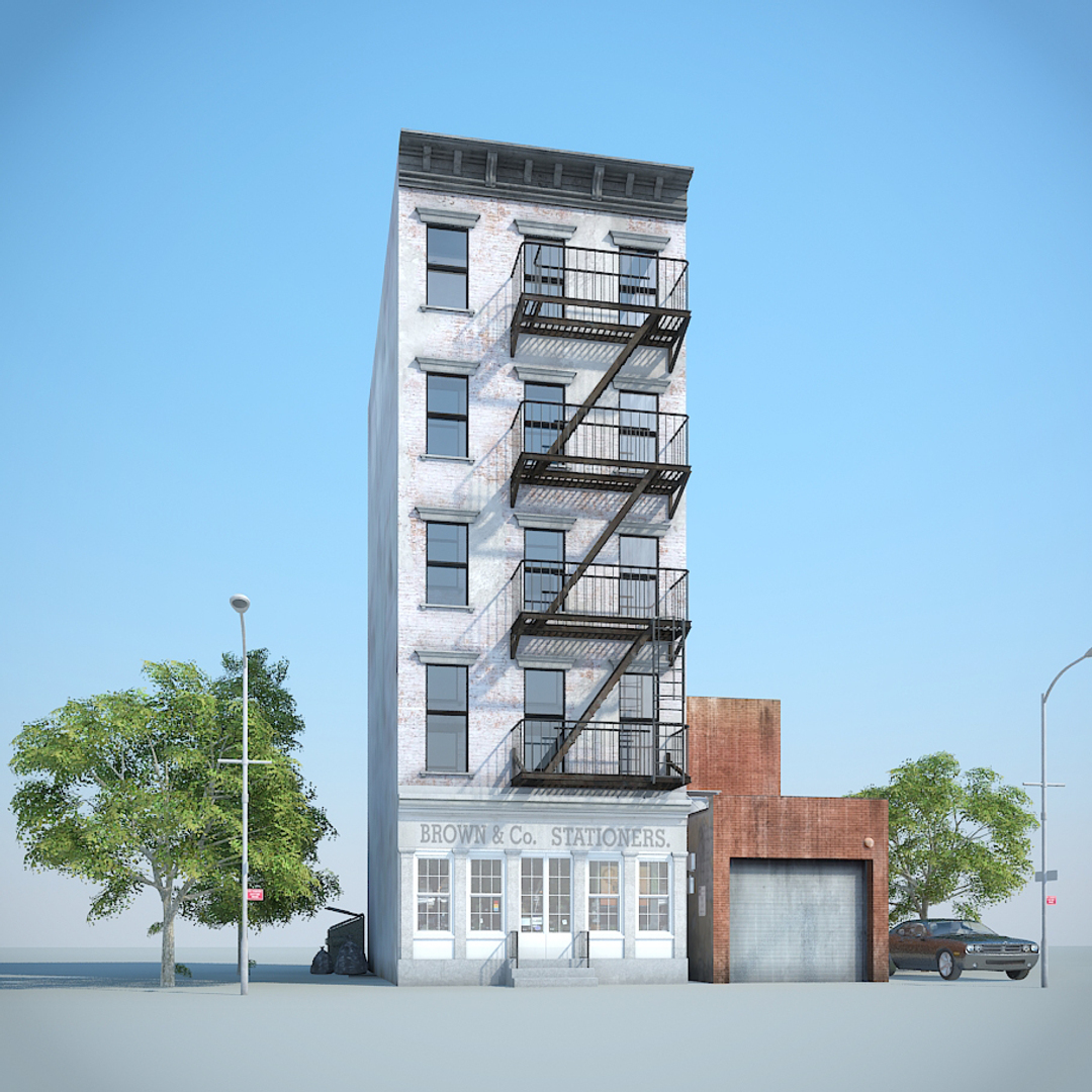 3d model new york manhattan style