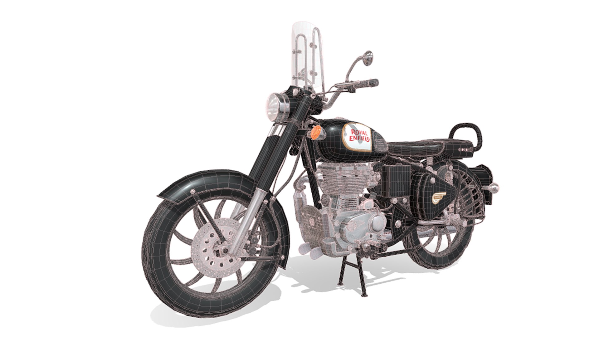 Royal Enfield Classic 350 3D Model - TurboSquid 2149006