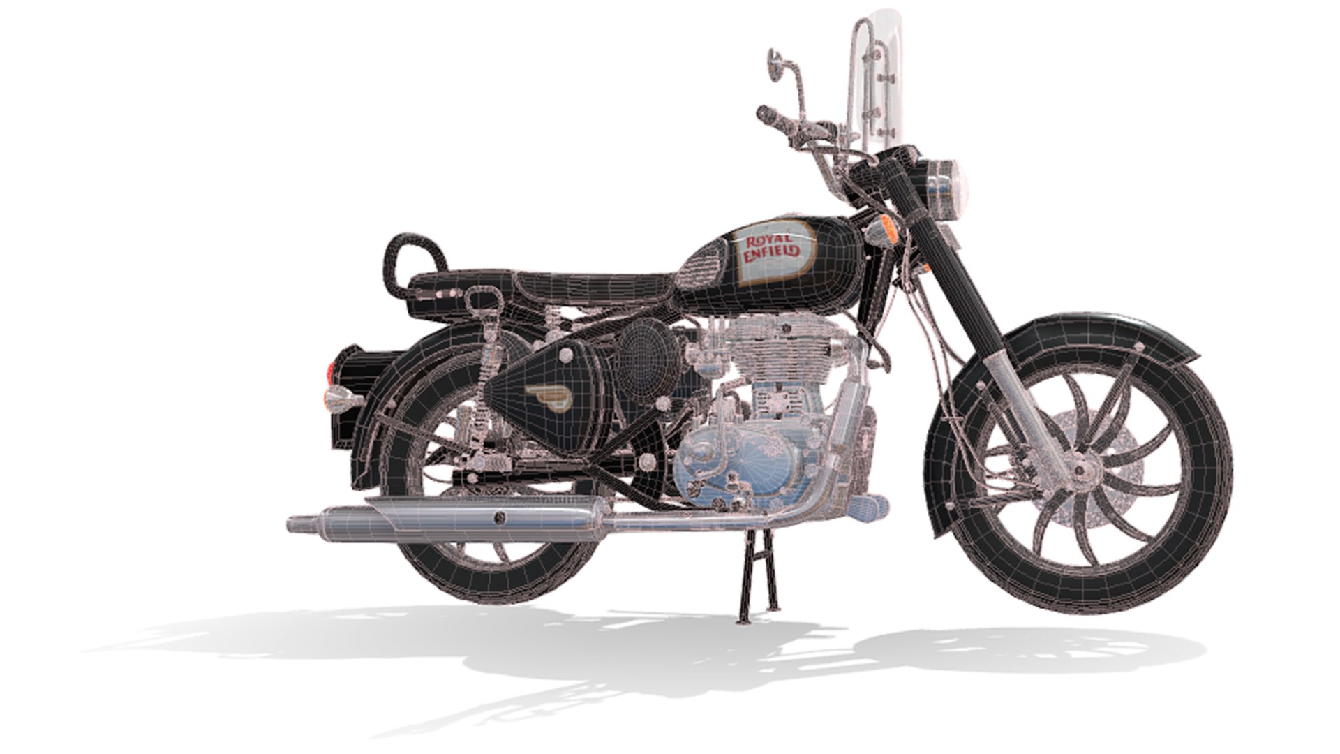 Royal Enfield Classic 350 3D Model - TurboSquid 2149006