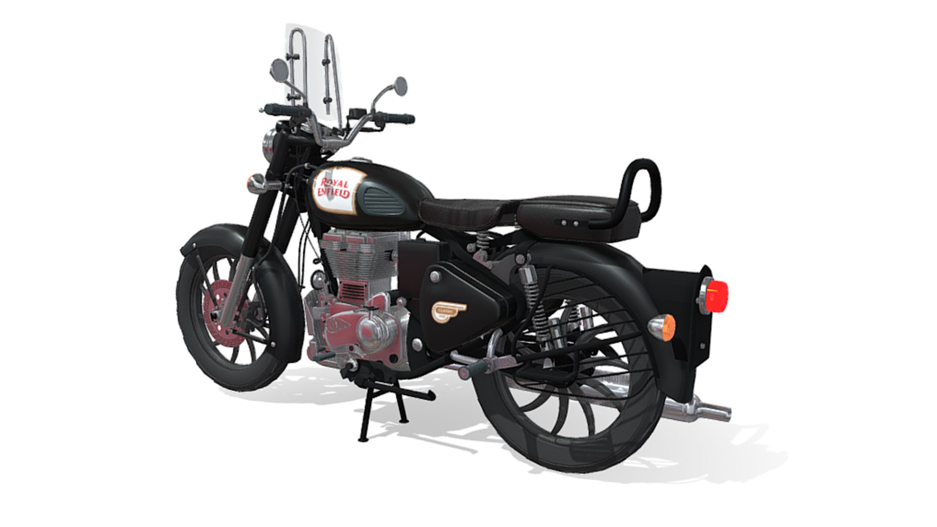 Royal Enfield Classic 350 3D Model - TurboSquid 2149006