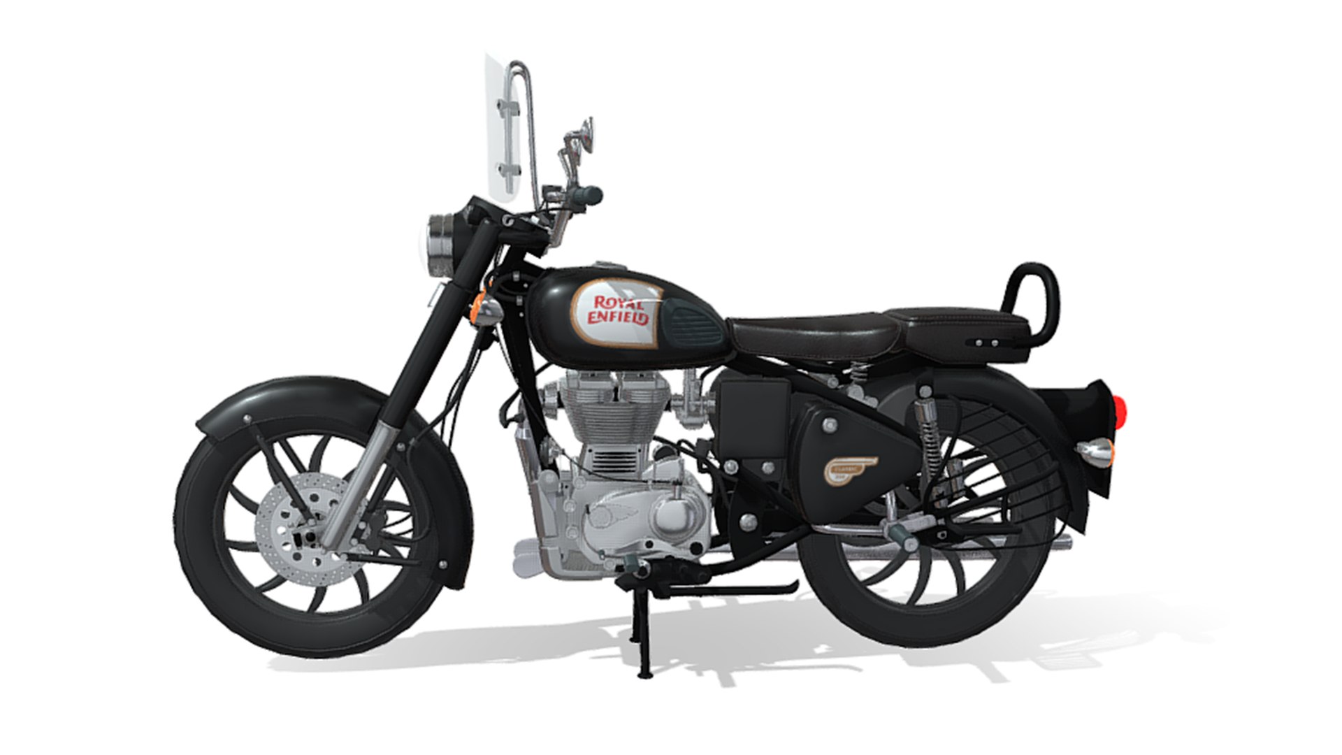 Royal Enfield Classic 350 3D Model - TurboSquid 2149006