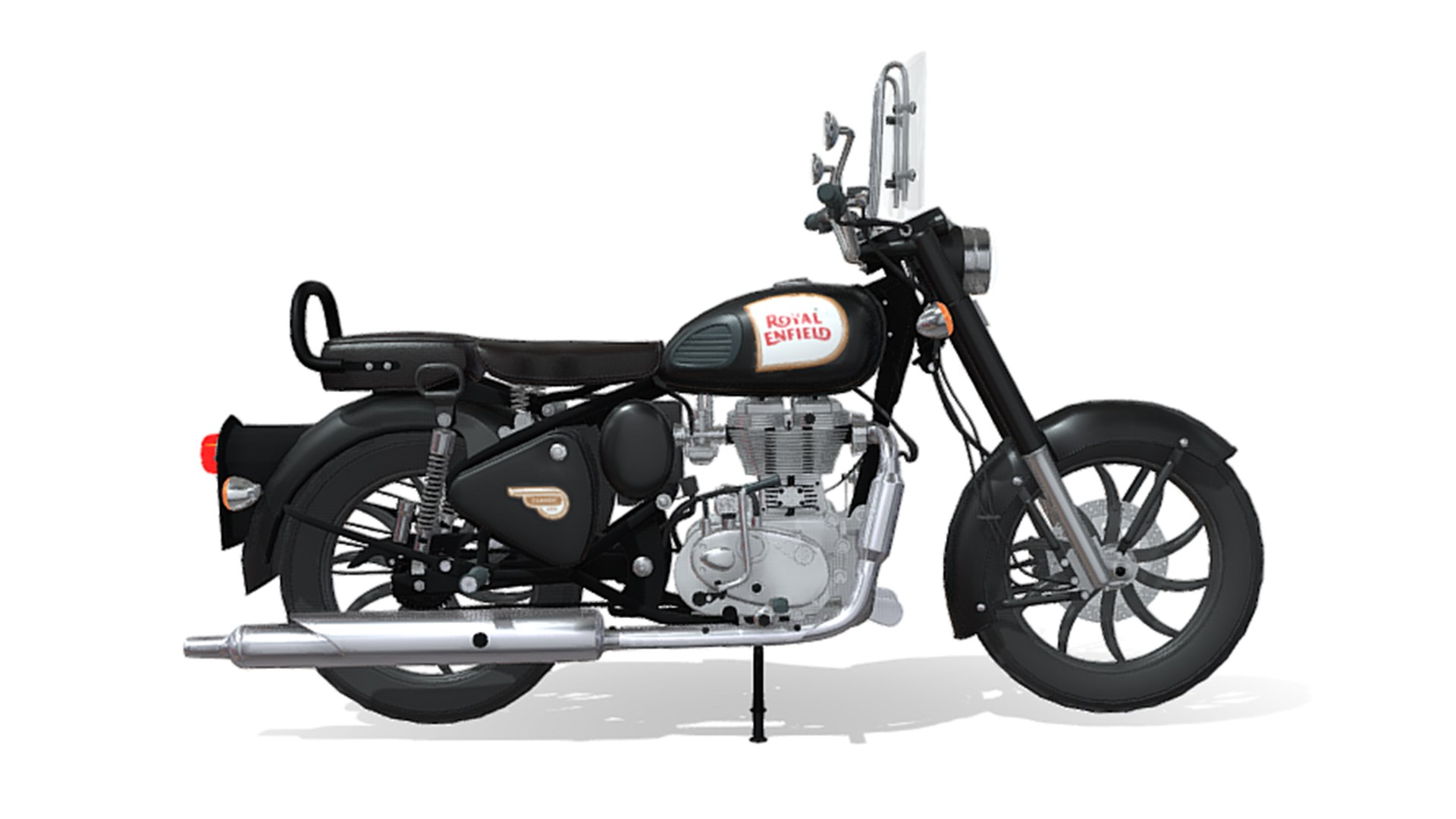Royal Enfield Classic 350 3D Model - TurboSquid 2149006