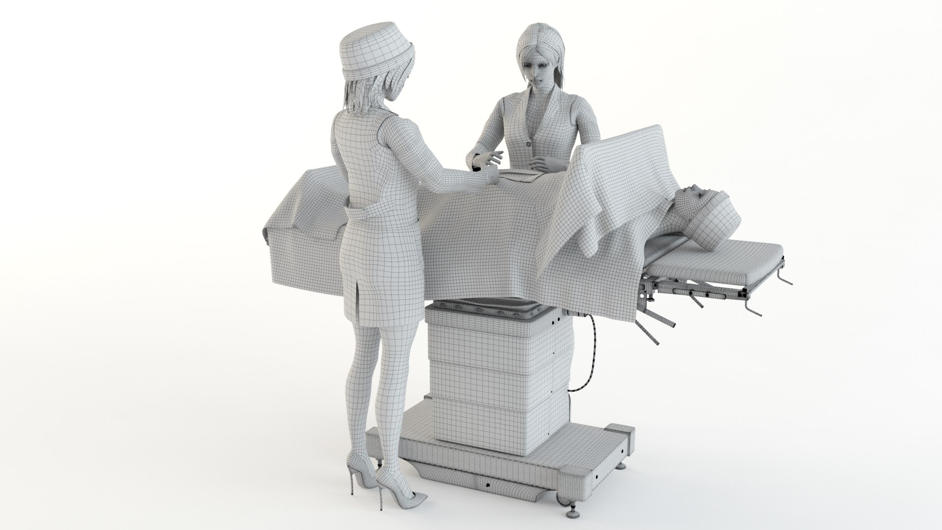 3D Operating Light - TurboSquid 1455384