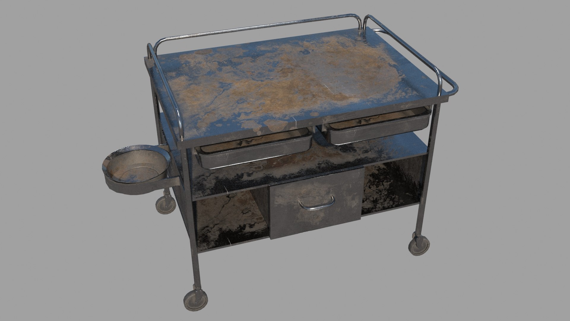 Set horror pathologist room 3D model - TurboSquid 1574535