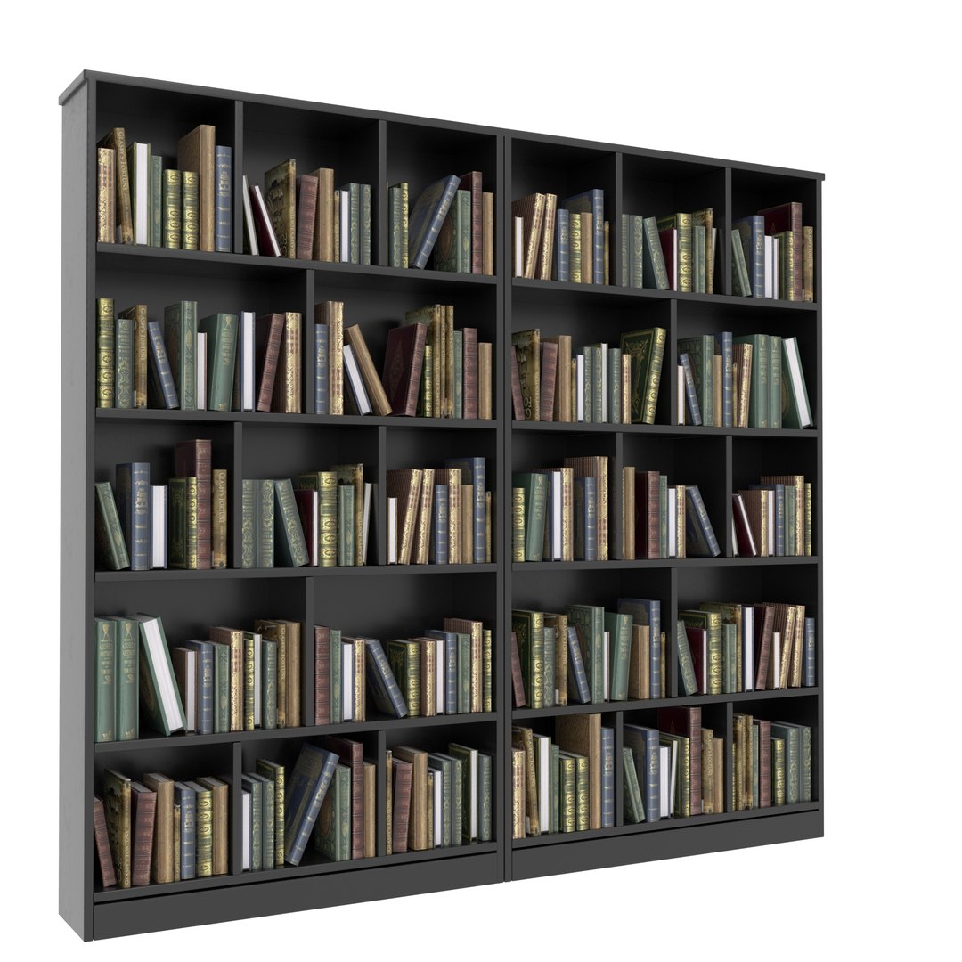 Book Shelf Model - TurboSquid 2245544