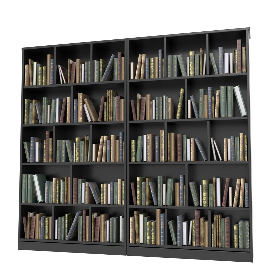 Book Shelf Model - TurboSquid 2245544