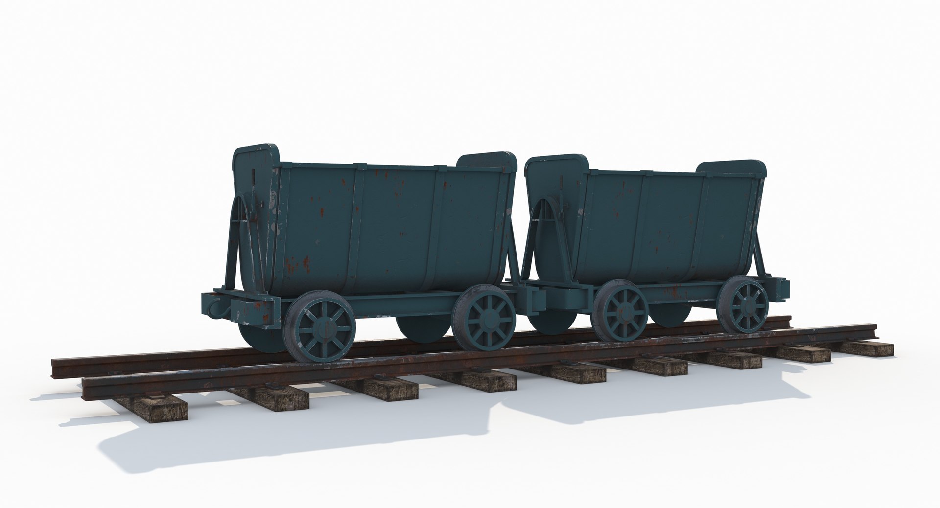 Mine Cart 3 3D - TurboSquid 2246133