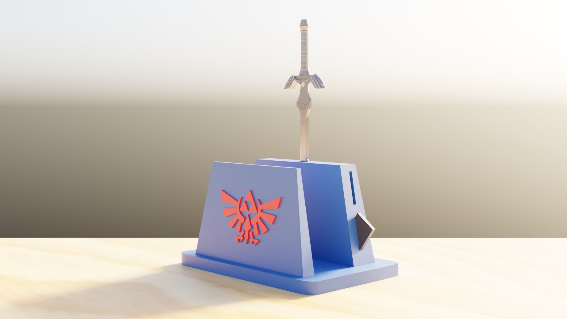 3D Nintendo Switch Dock Holder Legend Of Zelda With Removable Sword ...