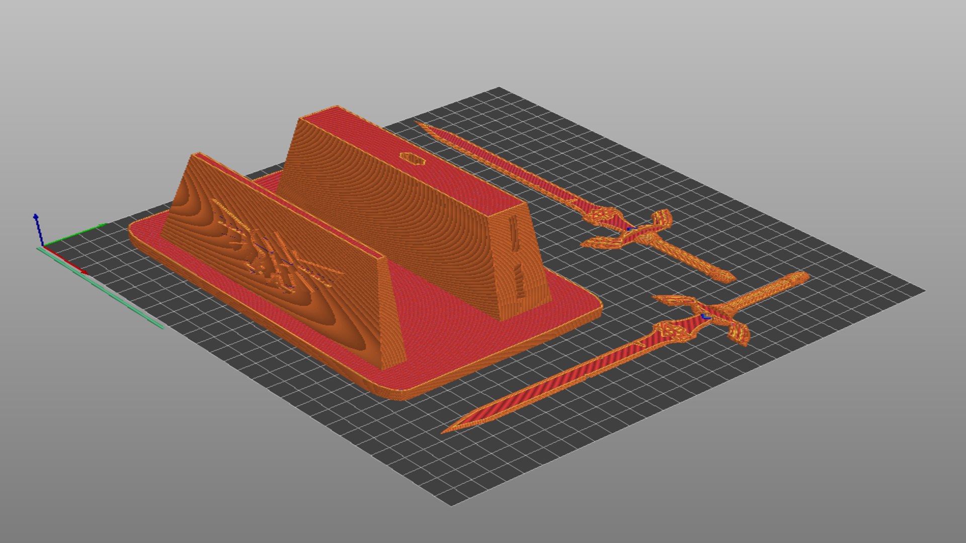 3D Nintendo Switch Dock Holder Legend Of Zelda With Removable Sword ...