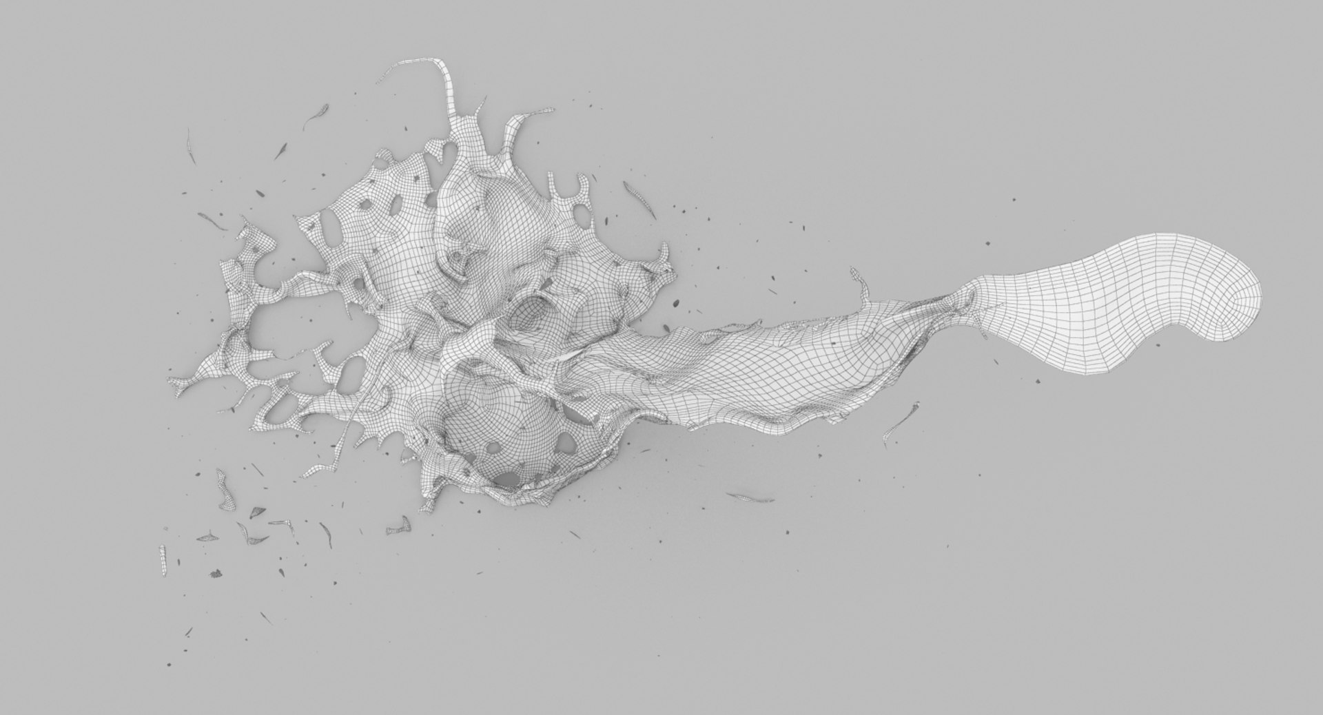 3D water splash model - TurboSquid 1280583