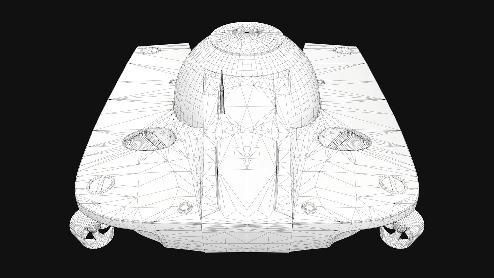 3D 3D Model Triton 660-2 Submarine - Red - TurboSquid 2281512