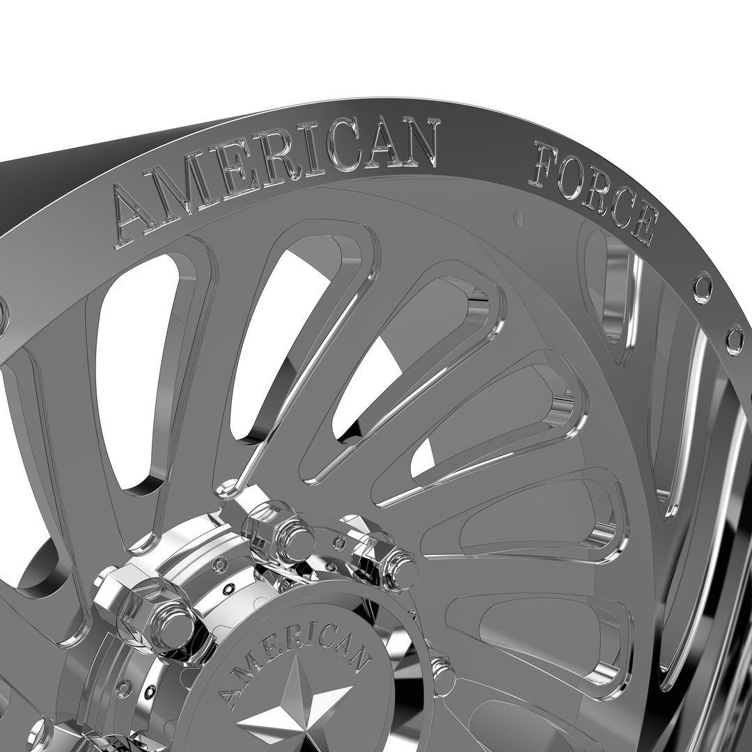 AMERICAN RACING CK19 BLUR CC WHEEL RIM Model - TurboSquid 2147794