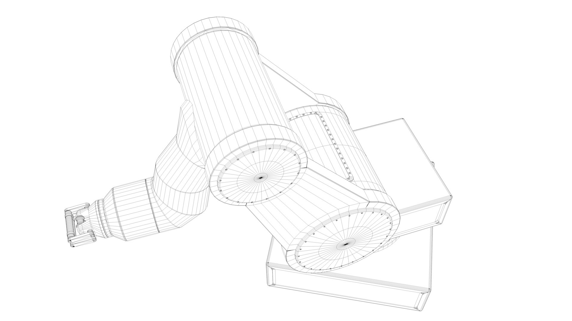 Robotic Pipes Model - TurboSquid 1594997