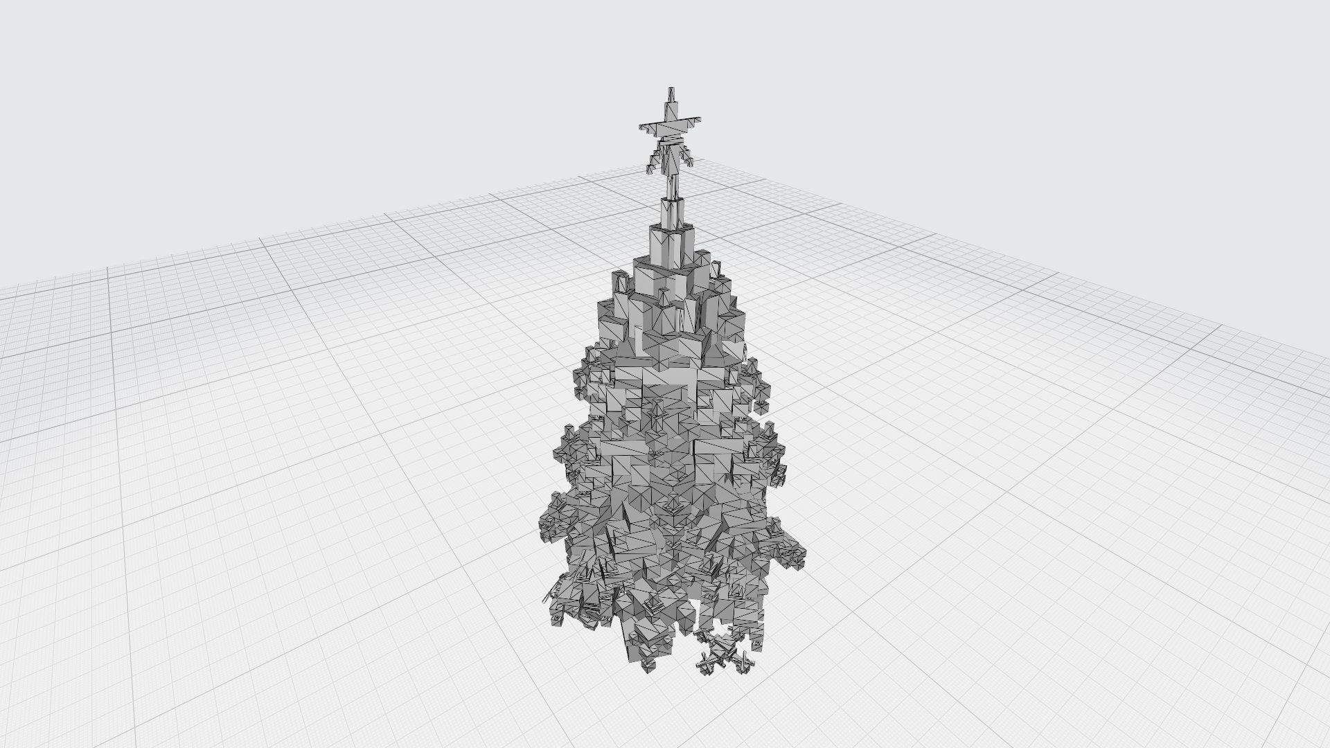 Voxel Christmas Tree 3D - TurboSquid 1939731