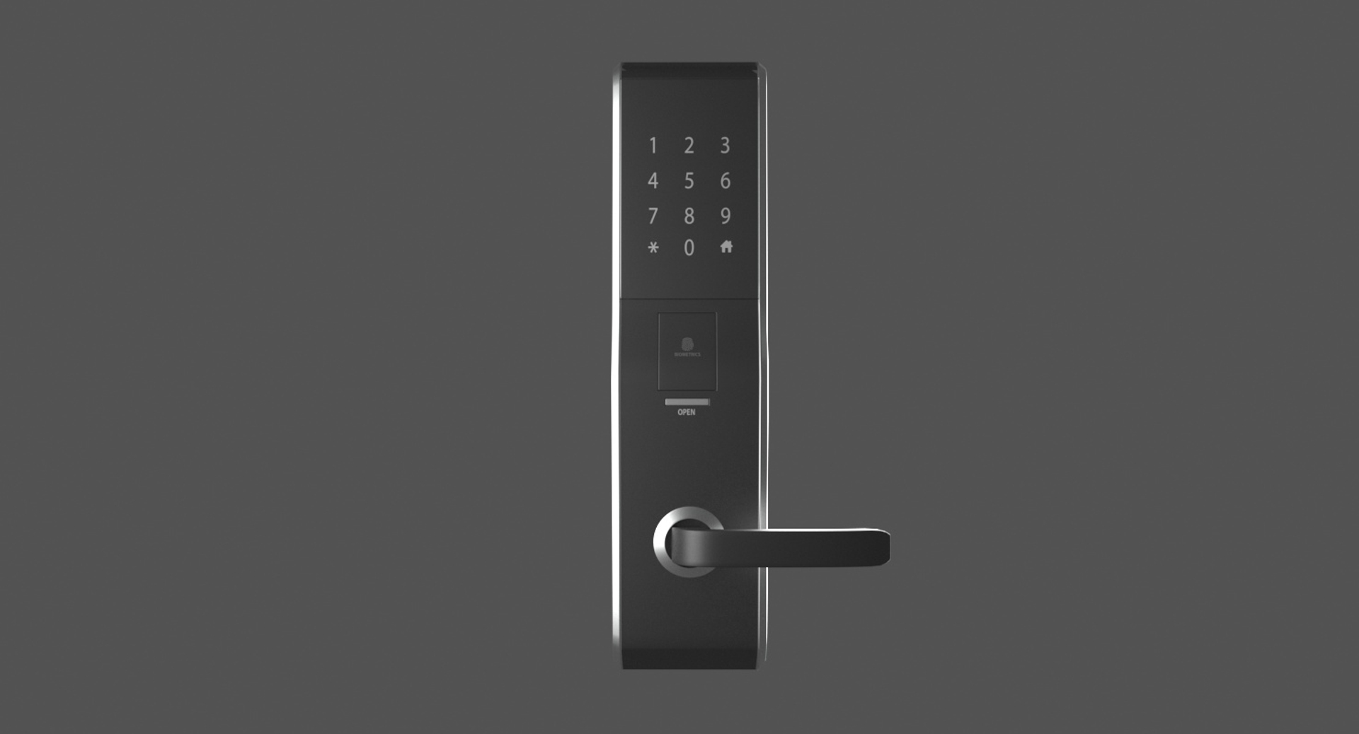 3D Dijital Door Lock Model - TurboSquid 1245798