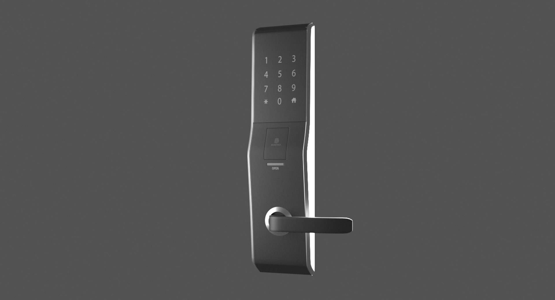 3D Dijital Door Lock Model - TurboSquid 1245798