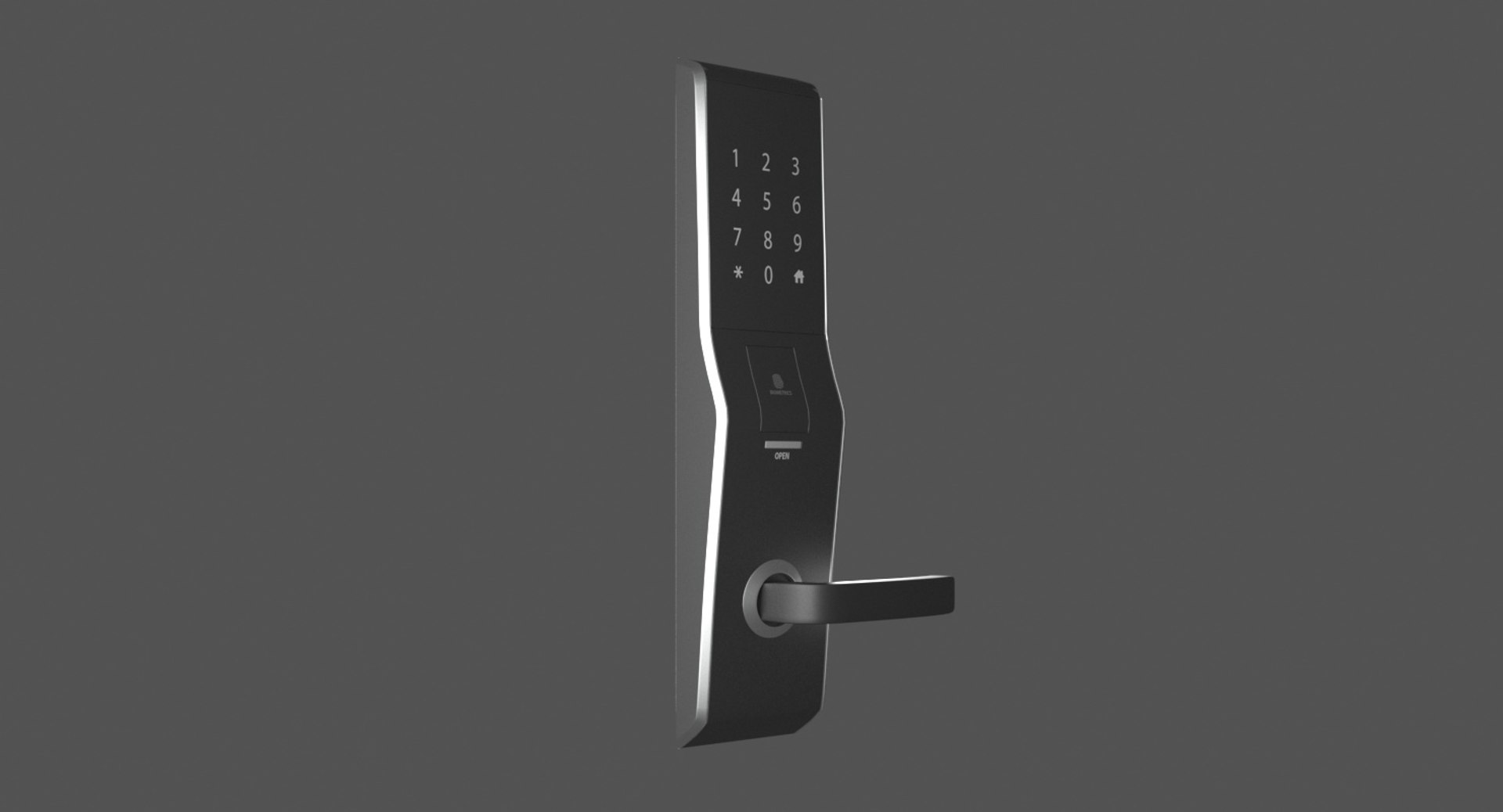3D Dijital Door Lock Model - TurboSquid 1245798