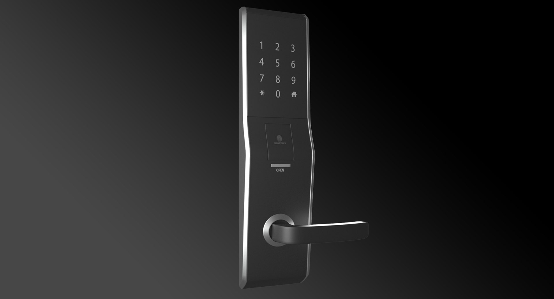 3D Dijital Door Lock Model - TurboSquid 1245798