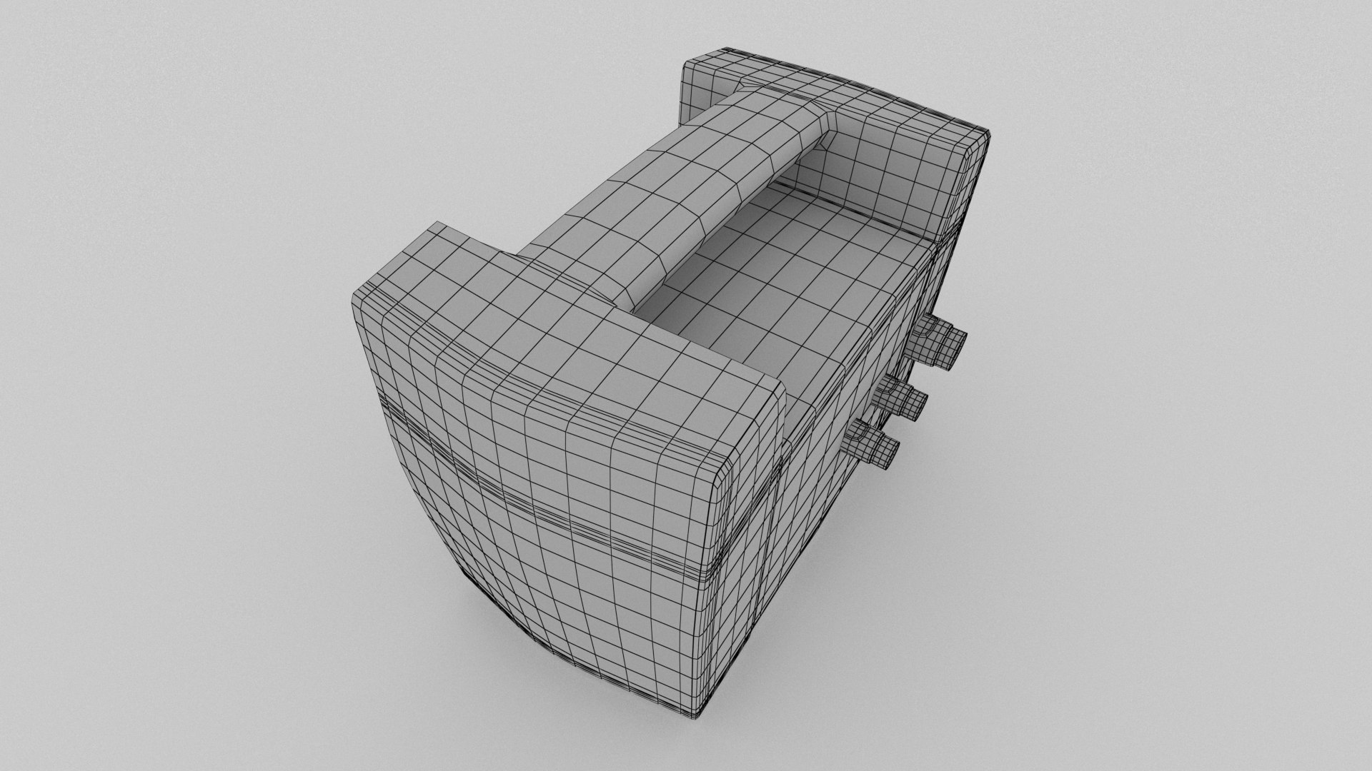 3D Electric Generator - TurboSquid 1633182