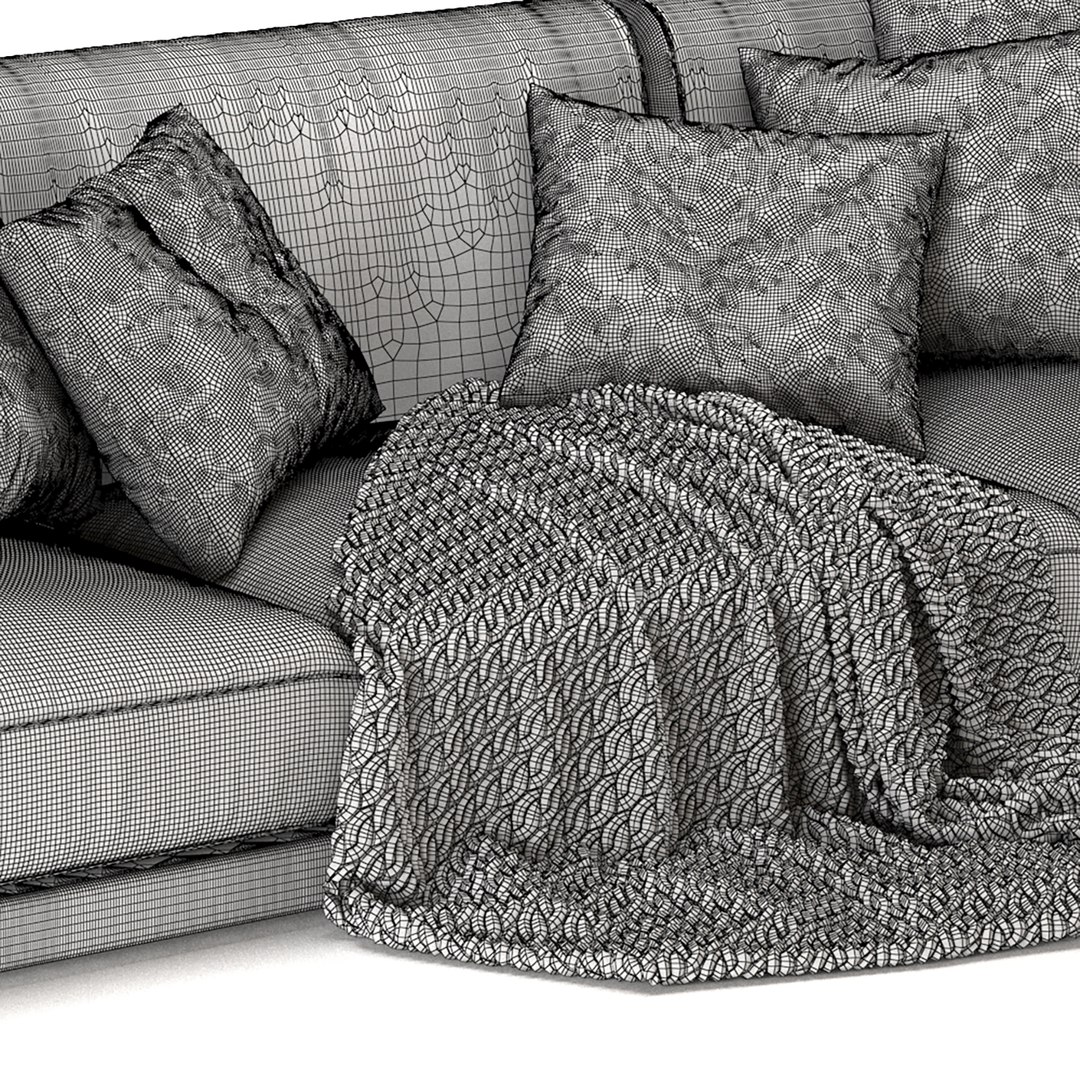 Sofa Paris Poliform 3D Model - TurboSquid 1687167