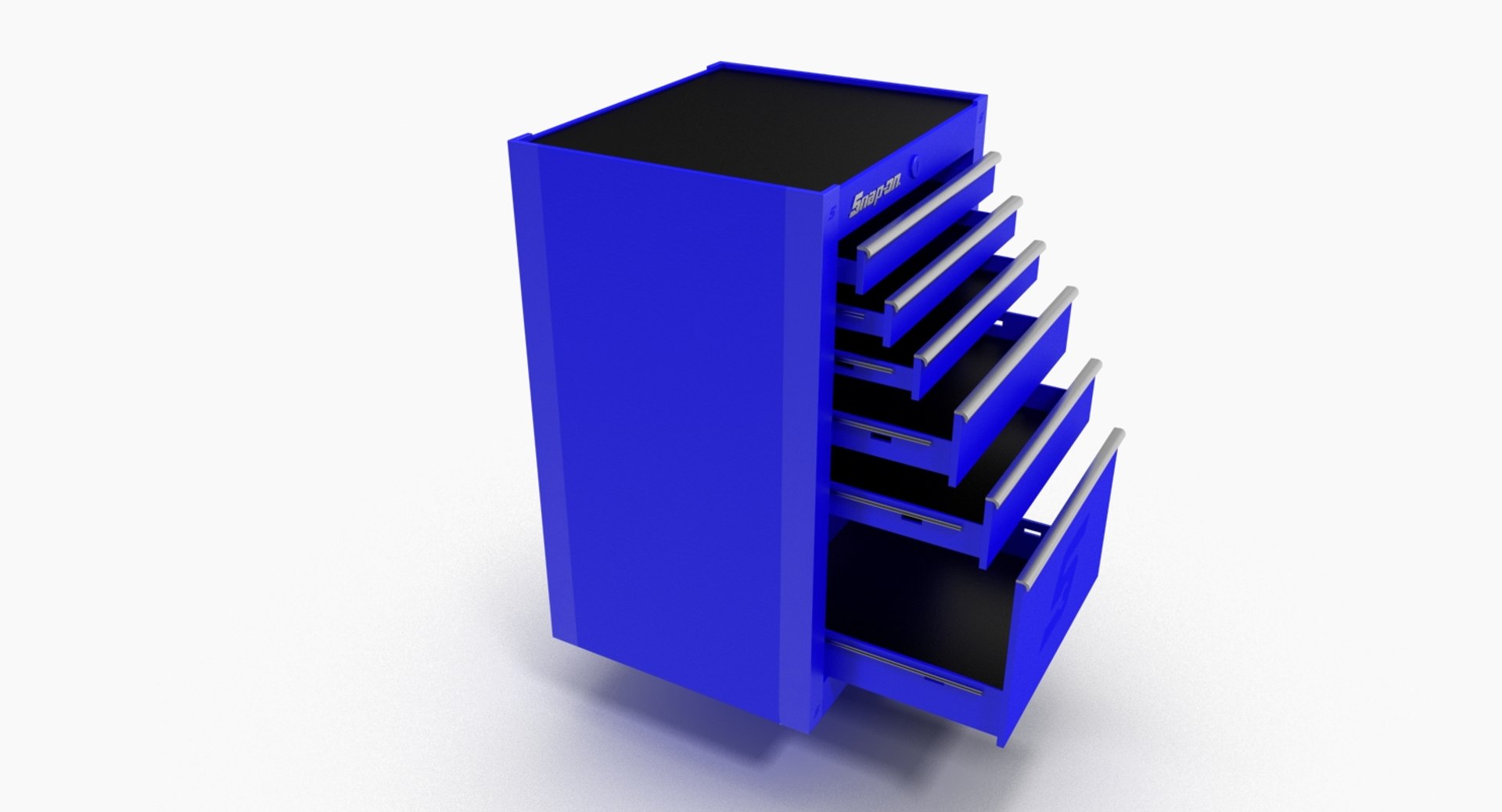 3D model tool storage end blue - TurboSquid 1160589