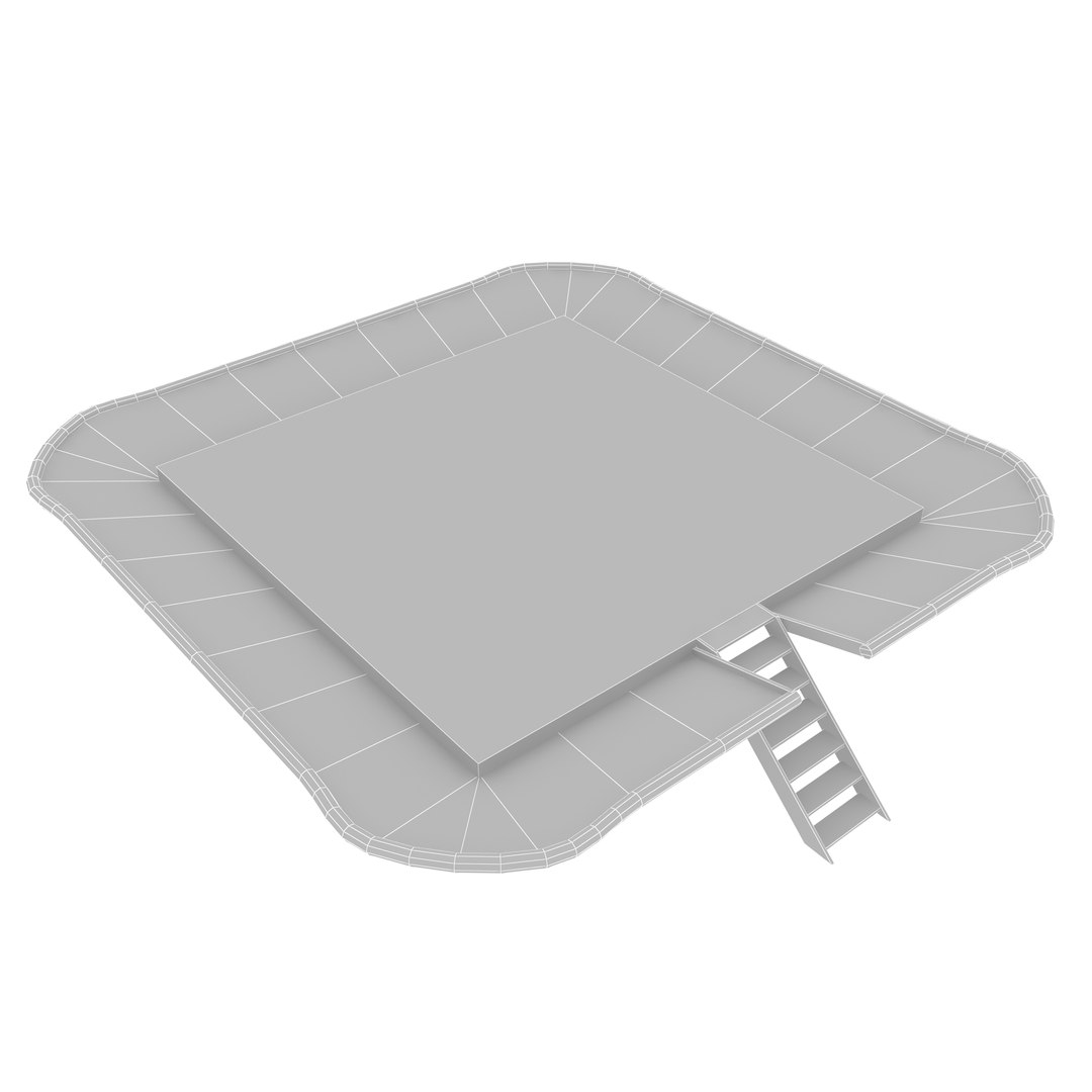 3d model helicopter platform