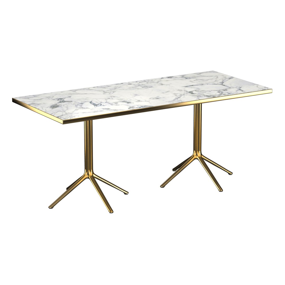 ELLIOT RECTANGLE TABLE 2 3D - TurboSquid 1916295