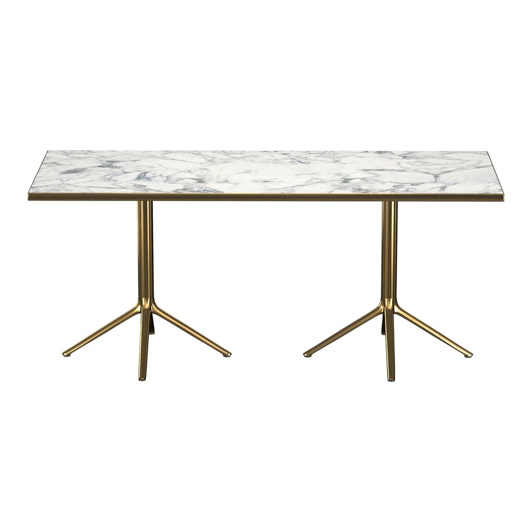 ELLIOT RECTANGLE TABLE 2 3D - TurboSquid 1916295