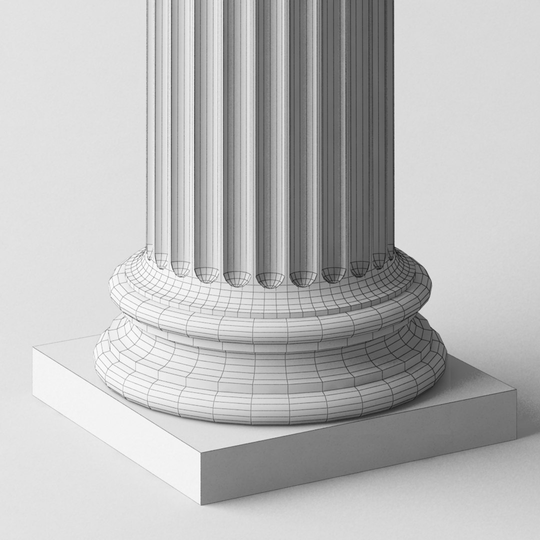 Column 01 3D - TurboSquid 1301854