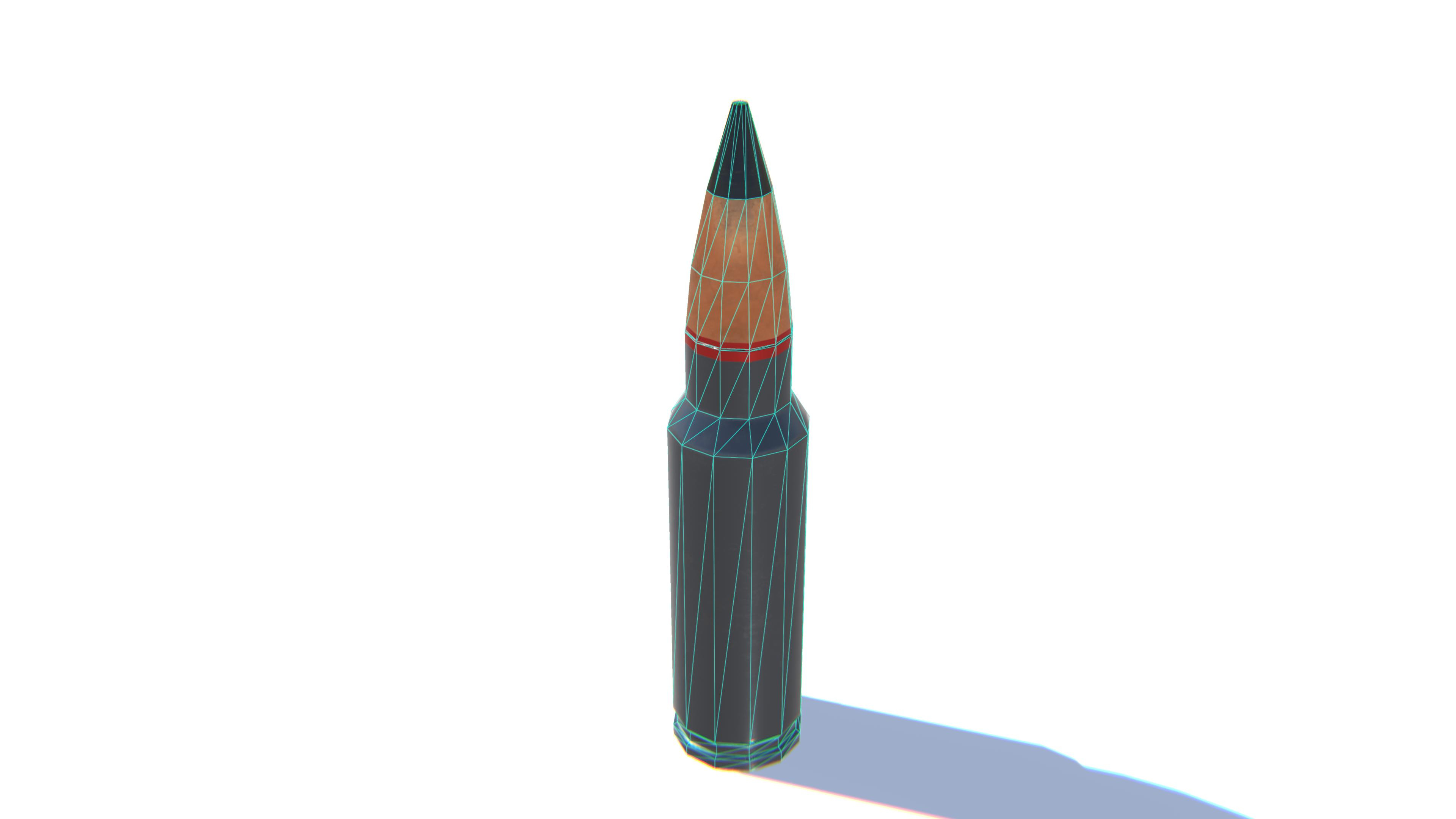 3D 9x39 Ammo Low-poly 3D model model - TurboSquid 1799756