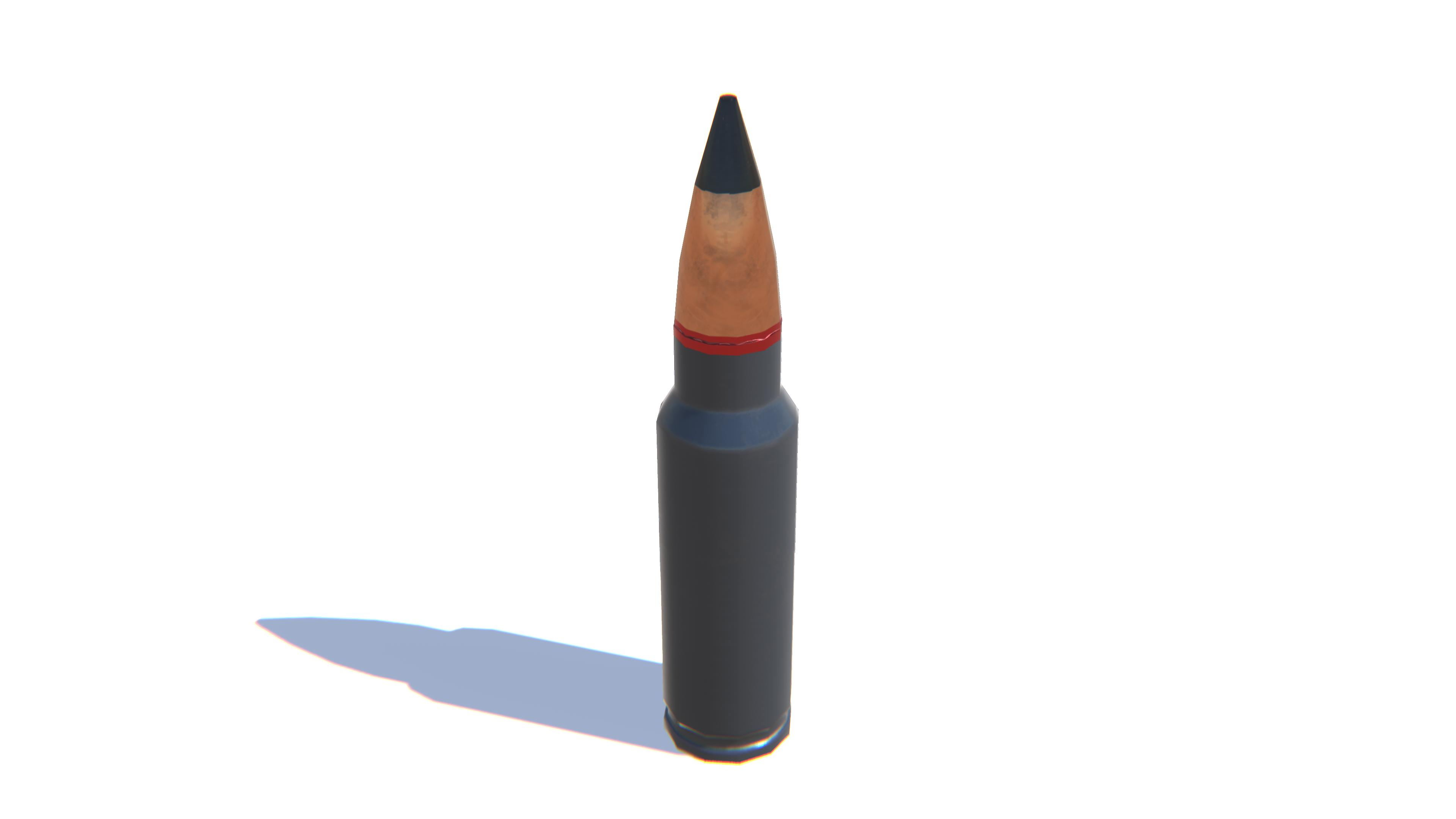 3D 9x39 Ammo Low-poly 3D model model - TurboSquid 1799756